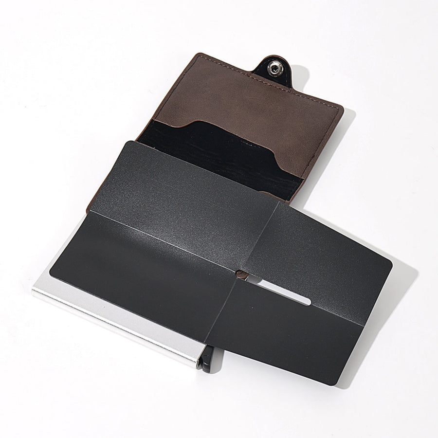 Tracker Wallet - RFID-Portemonnaie mit Airtag-Fach – SPARTANHUB